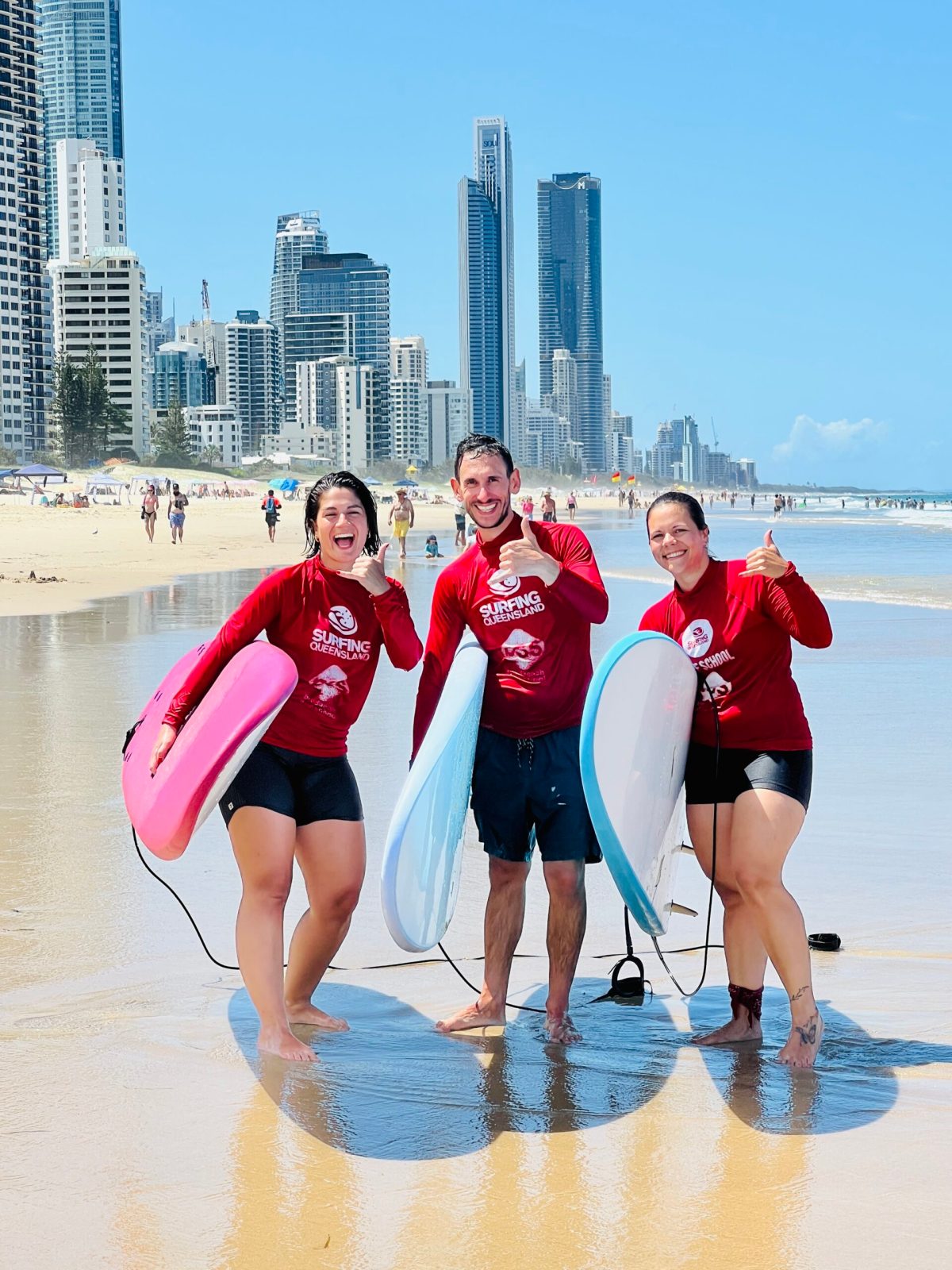 Broadbeach Surf School | Personal & group surfing lessons on Broadbeach ...